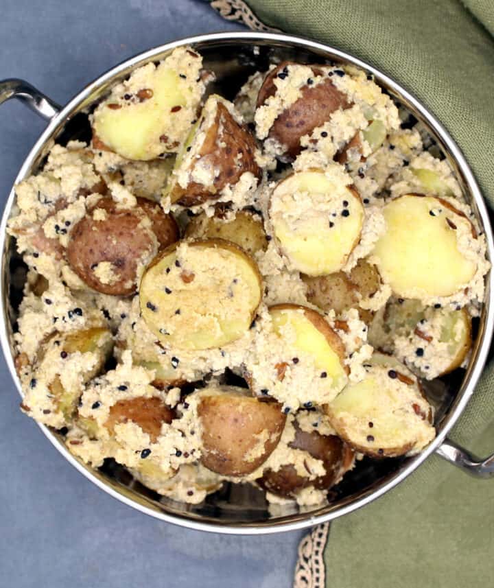 Aloo Posto Recipe - Holy Cow Vegan
