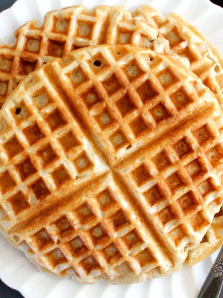 Vegan Waffles - Holy Cow Vegan