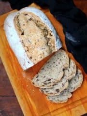 Sourdough Olive and Sage Loaf - Holy Cow Vegan