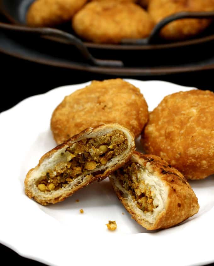 Khasta Kachori - Holy Cow Vegan