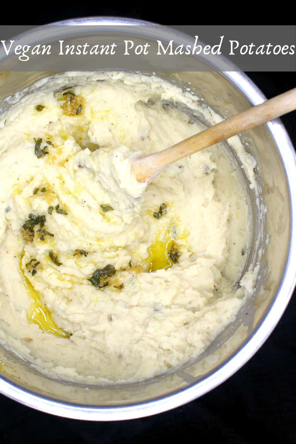 Vegan Instant Pot Mashed Potatoes - Holy Cow Vegan