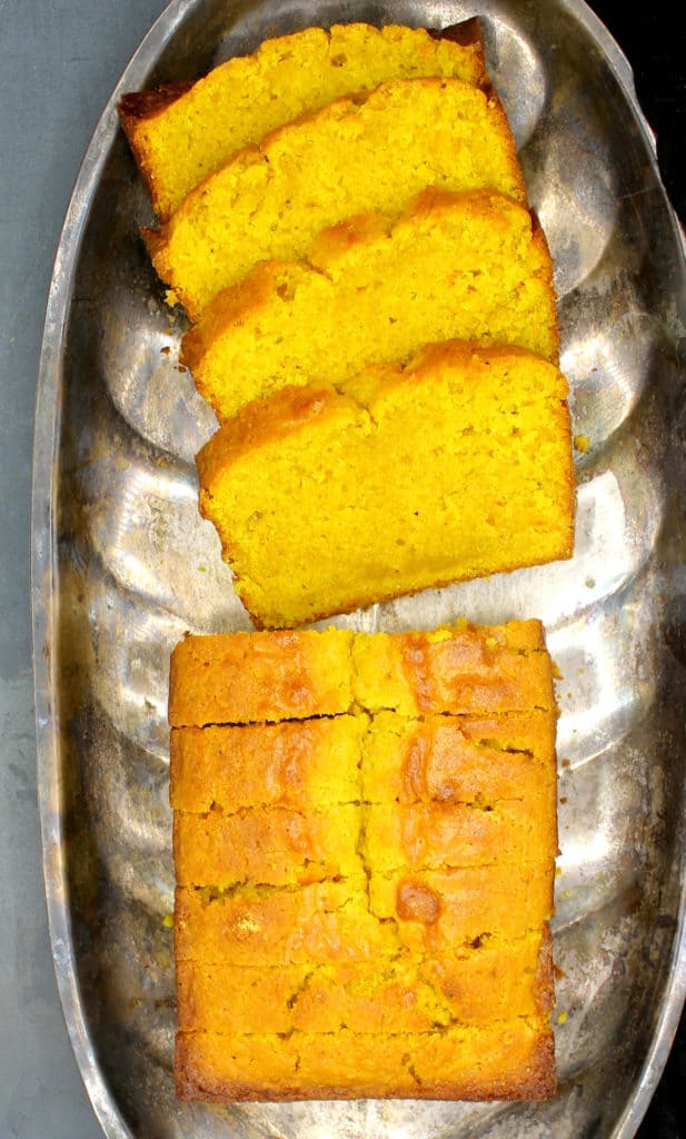 Vegan Cardamom Turmeric Cake - Holy Cow Vegan