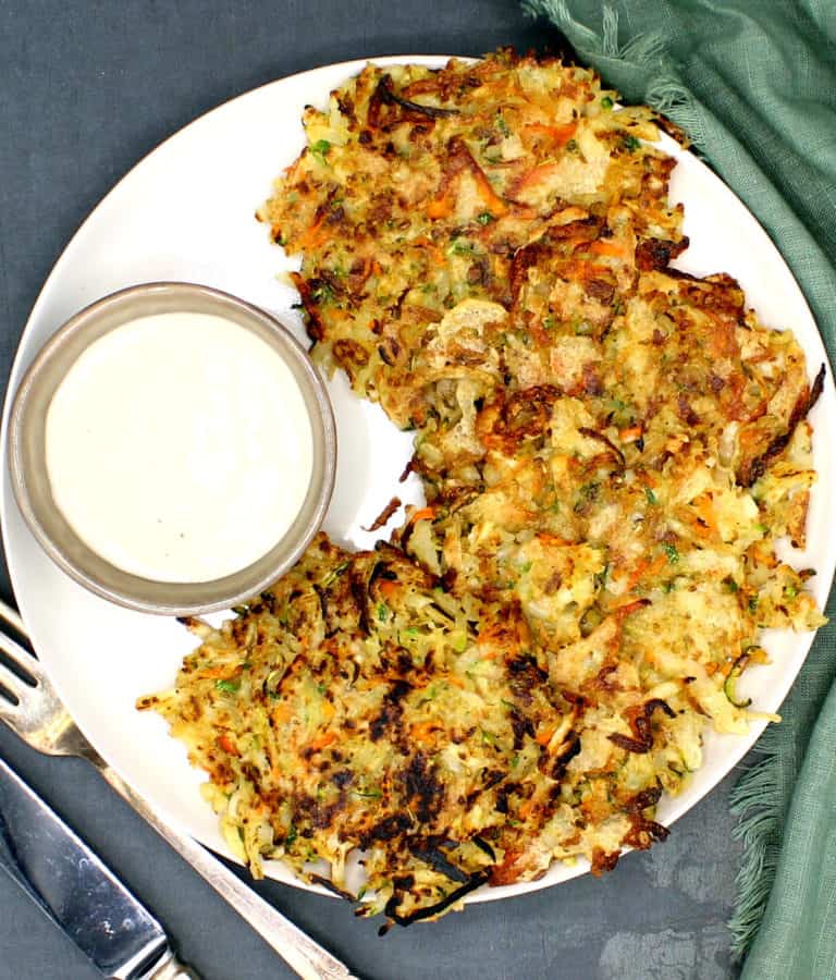 Cheezy Vegan Hash Browns - Holy Cow Vegan