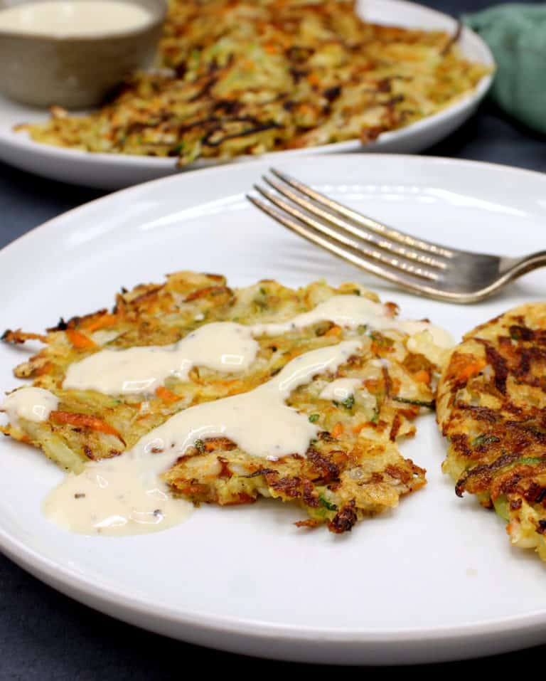 Cheezy Vegan Hash Browns - Holy Cow Vegan