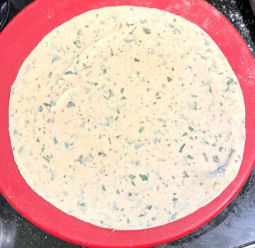 Pudina Paratha (Mint Paratha) - Holy Cow Vegan