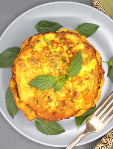 Cucumber Pancakes - Holy Cow Vegan