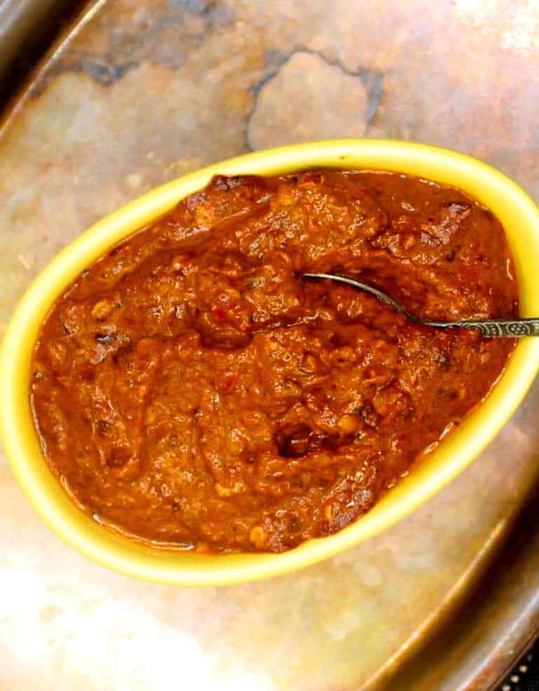 Homemade Harissa - Holy Cow Vegan