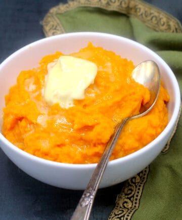 Mashed Orange Sweet Potatoes Recipe - Holy Cow Vegan