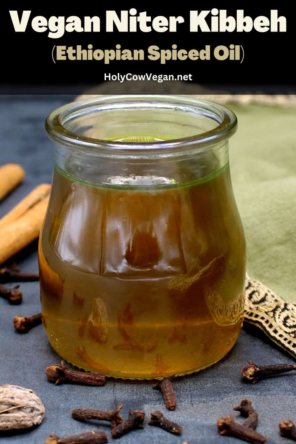 Vegan Niter Kibbeh (Ethiopian Spiced Oil) - Doctor Woao