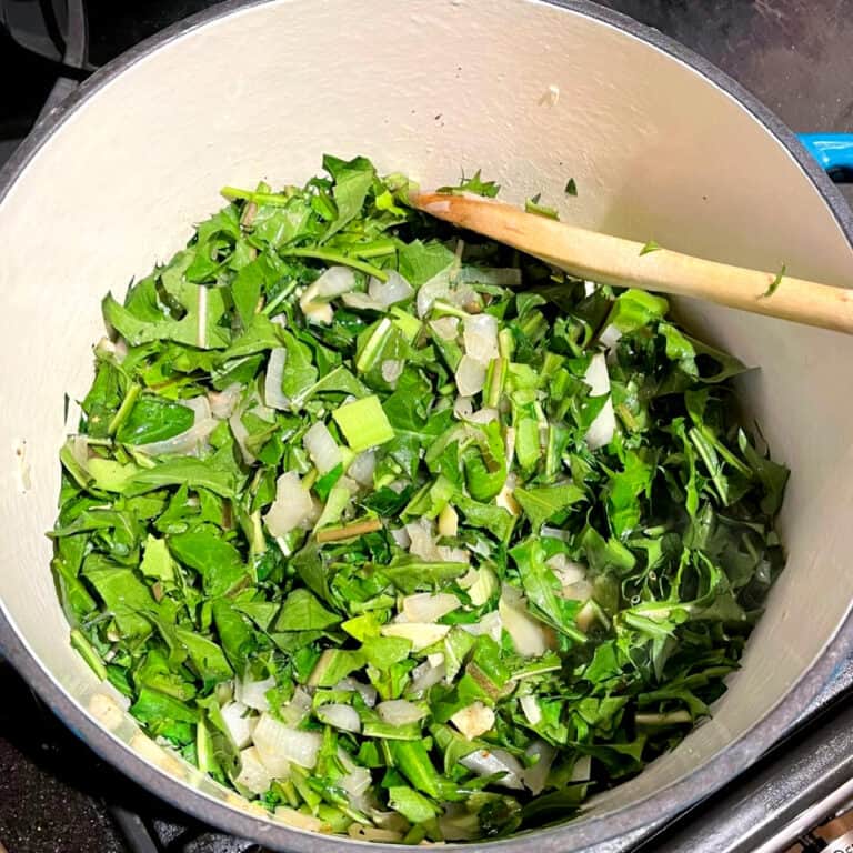 How to Cook Dandelion Greens (with Creamy Dandelion Soup recipe) - Holy ...