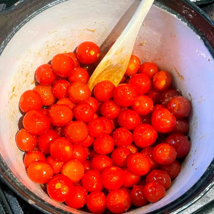 Easy Tomato Compote - Holy Cow Vegan