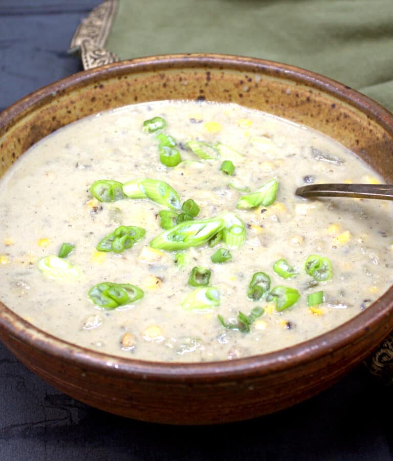 Vegan Corn Chowder - Holy Cow Vegan