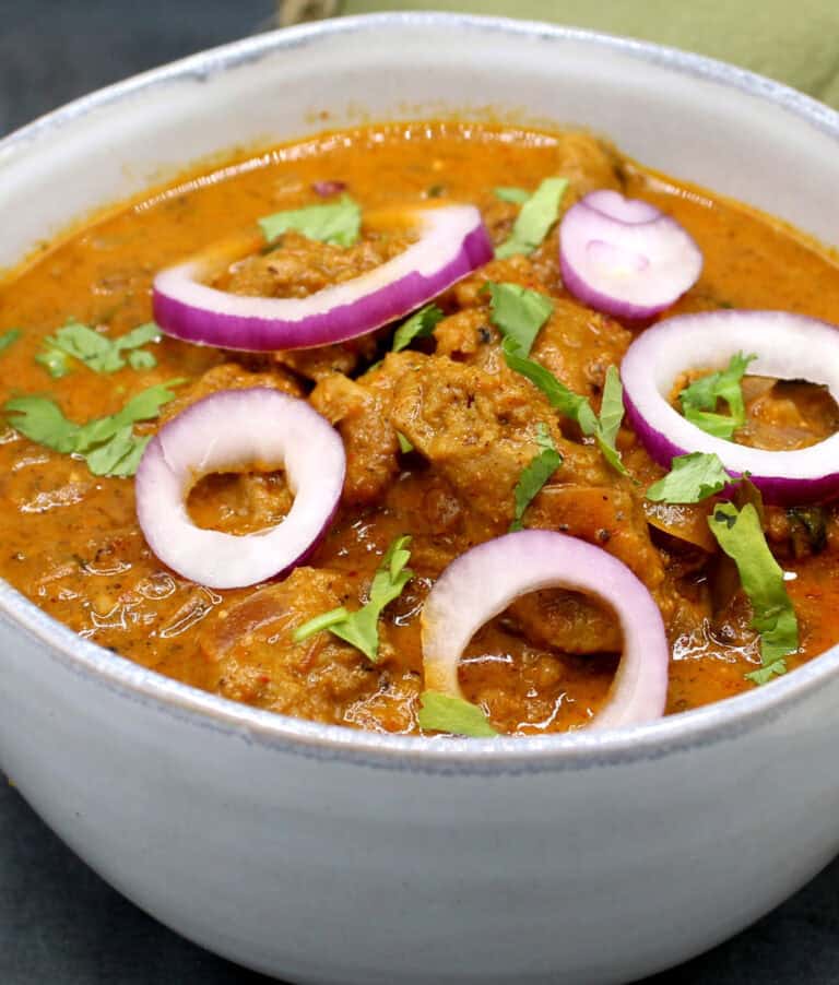 Vegan Indian Pepper "Chicken" - Holy Cow Vegan