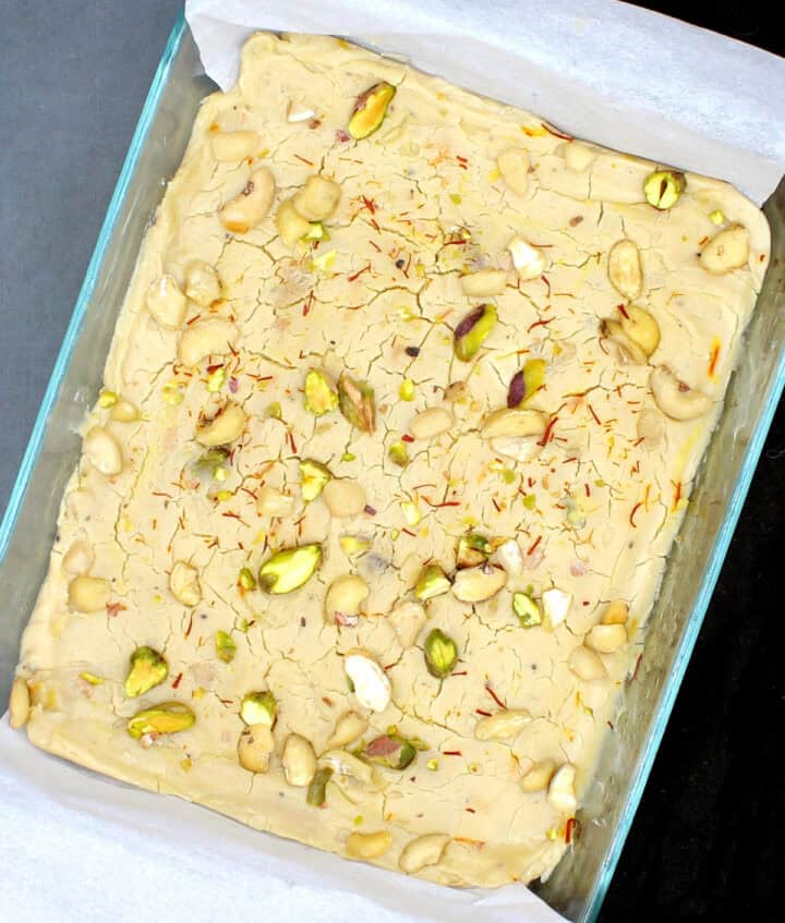 Chik-Cha Halwa (An Indian Jewish Sweet) - Holy Cow Vegan