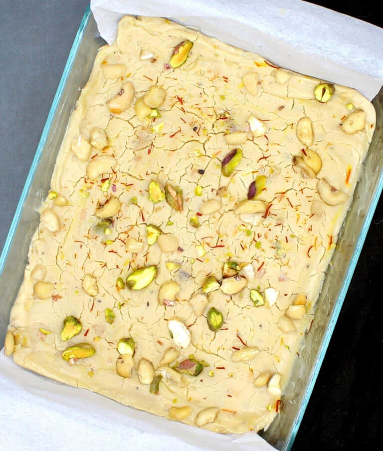 Chik-Cha Halwa (An Indian Jewish Sweet) - Holy Cow Vegan