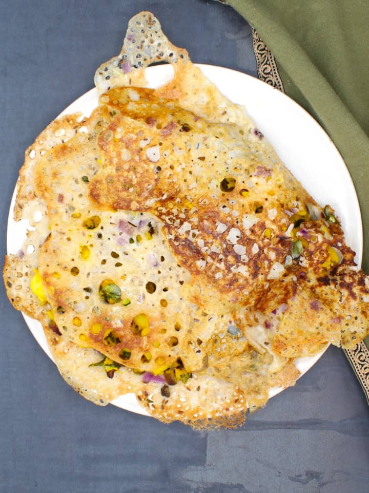 Rava Dosa Recipe - Holy Cow Vegan