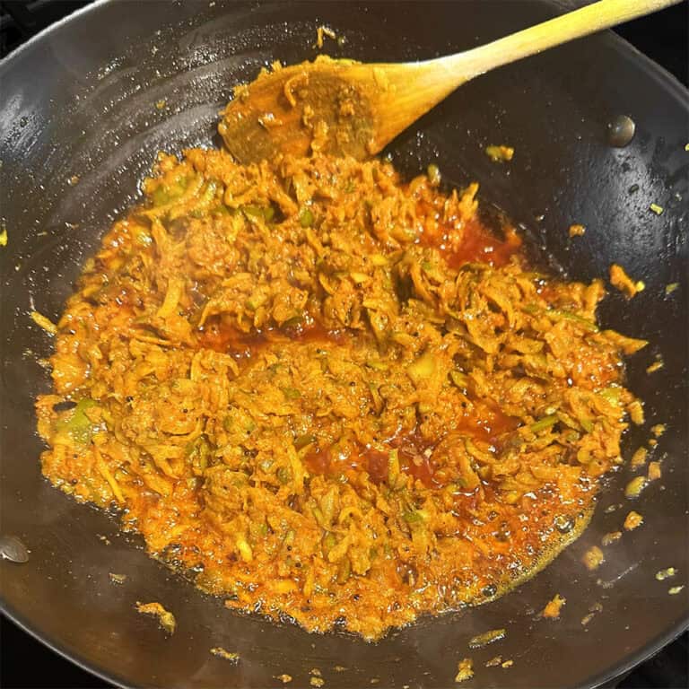 Mango Thokku (South Indian Green Mango Pickle) - Holy Cow Vegan